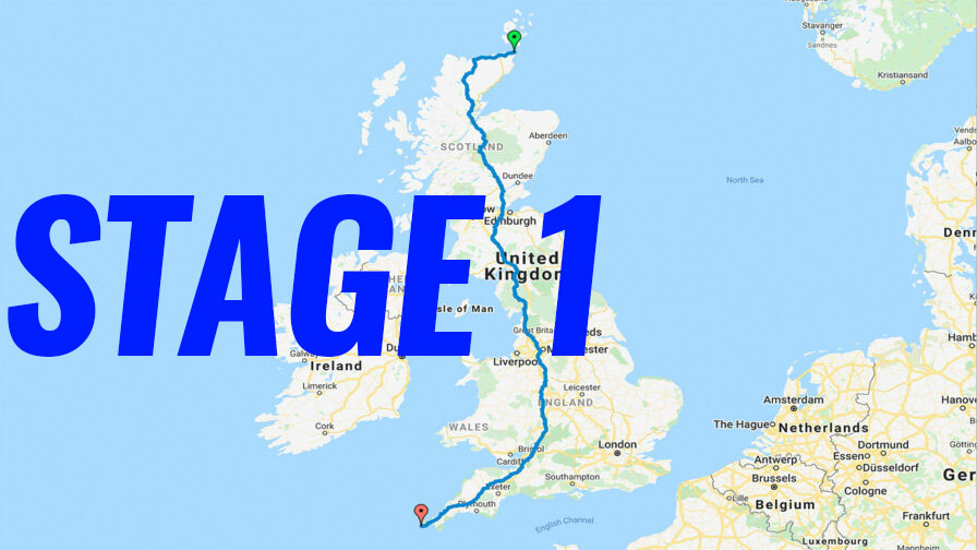 Stage 1: Vicky Hogg - John O’Groats to Lands End | Running News | RUN247