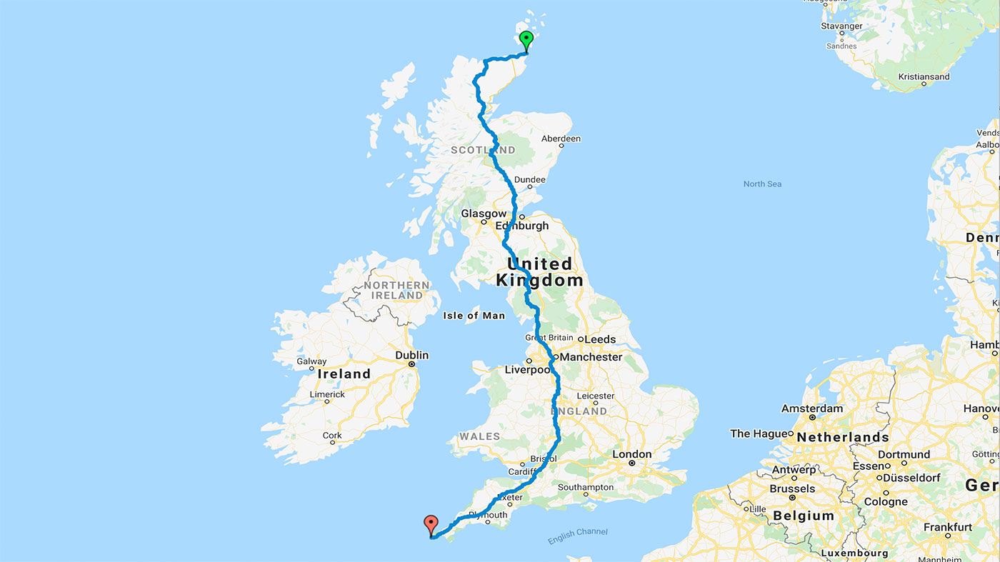 Vicky Hogg takes on John O’Groats to Lands End (JOGLE) | RUN247
