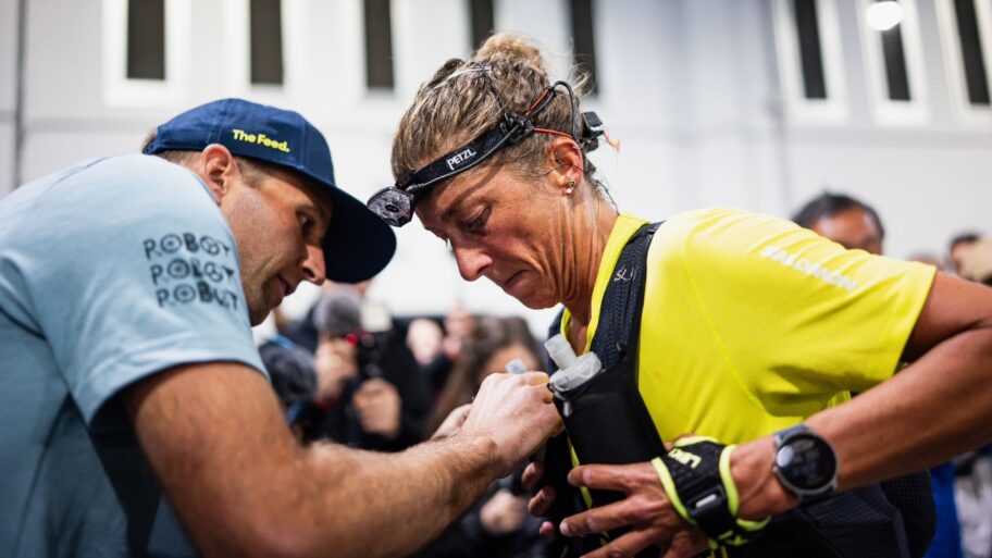 "Well, shoot. Court finished her run at mile 108." GOAT Dauwalter is ...