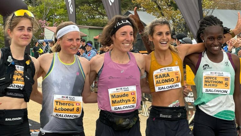GTWS race one 2024 - Kobe Trail women's results: Maude Mathys back in ...