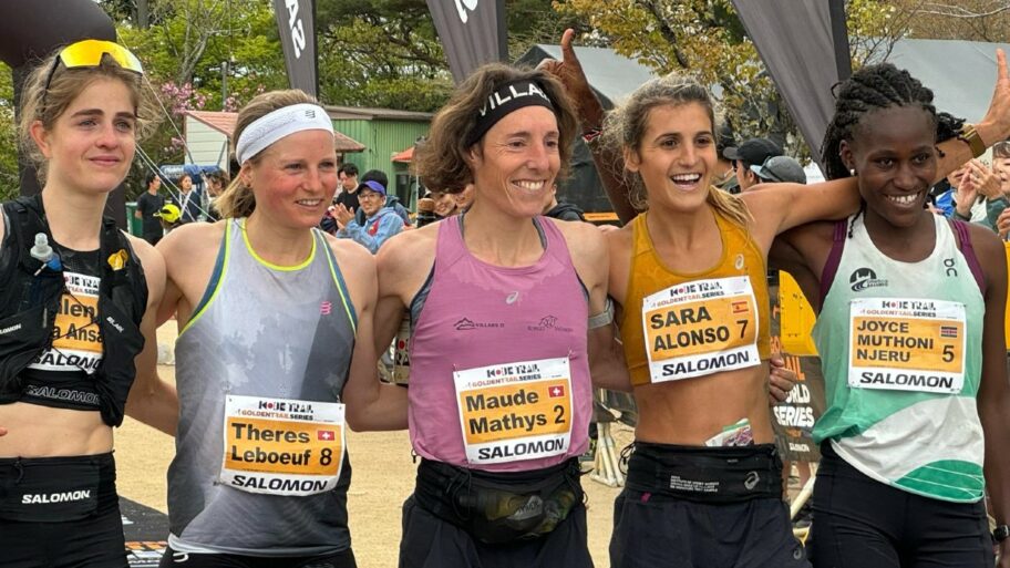 GTWS race one 2024 - Kobe Trail women's results: Maude Mathys back in ...