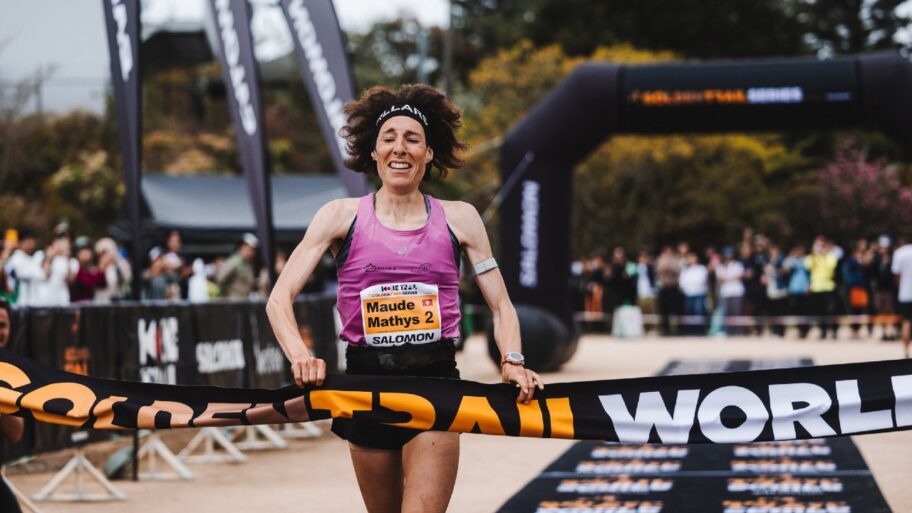 Maude Mathys surprises even herself with Kobe Trail comeback win at ...