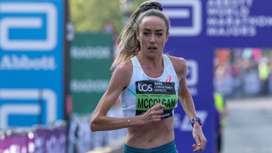 London Marathon record breaker Eilish McColgan continues dream week by ...